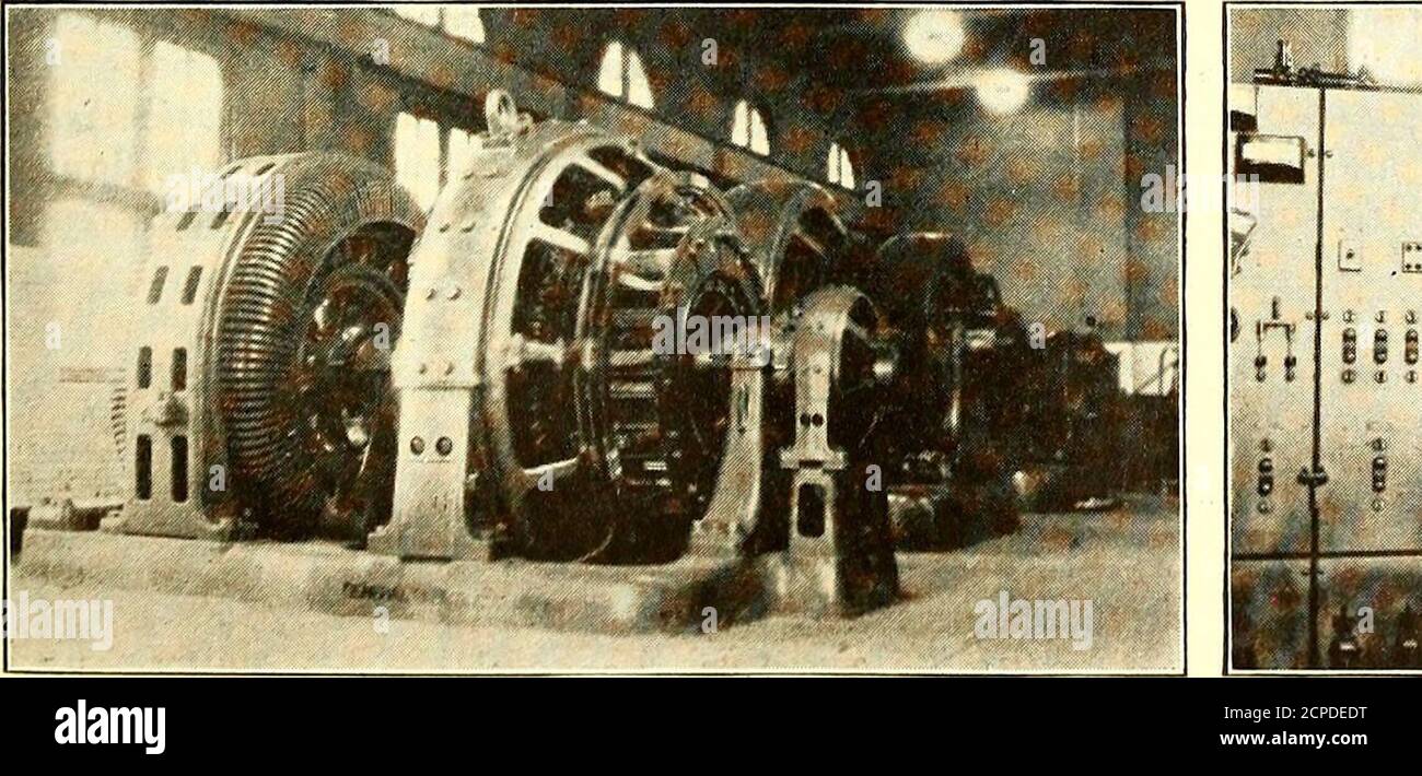 . Electric railway journal . at left, GENERAT. view of switchboard in ...