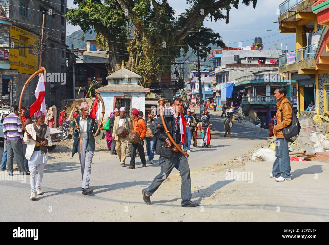 Nepalese parade hi-res stock photography and images - Alamy