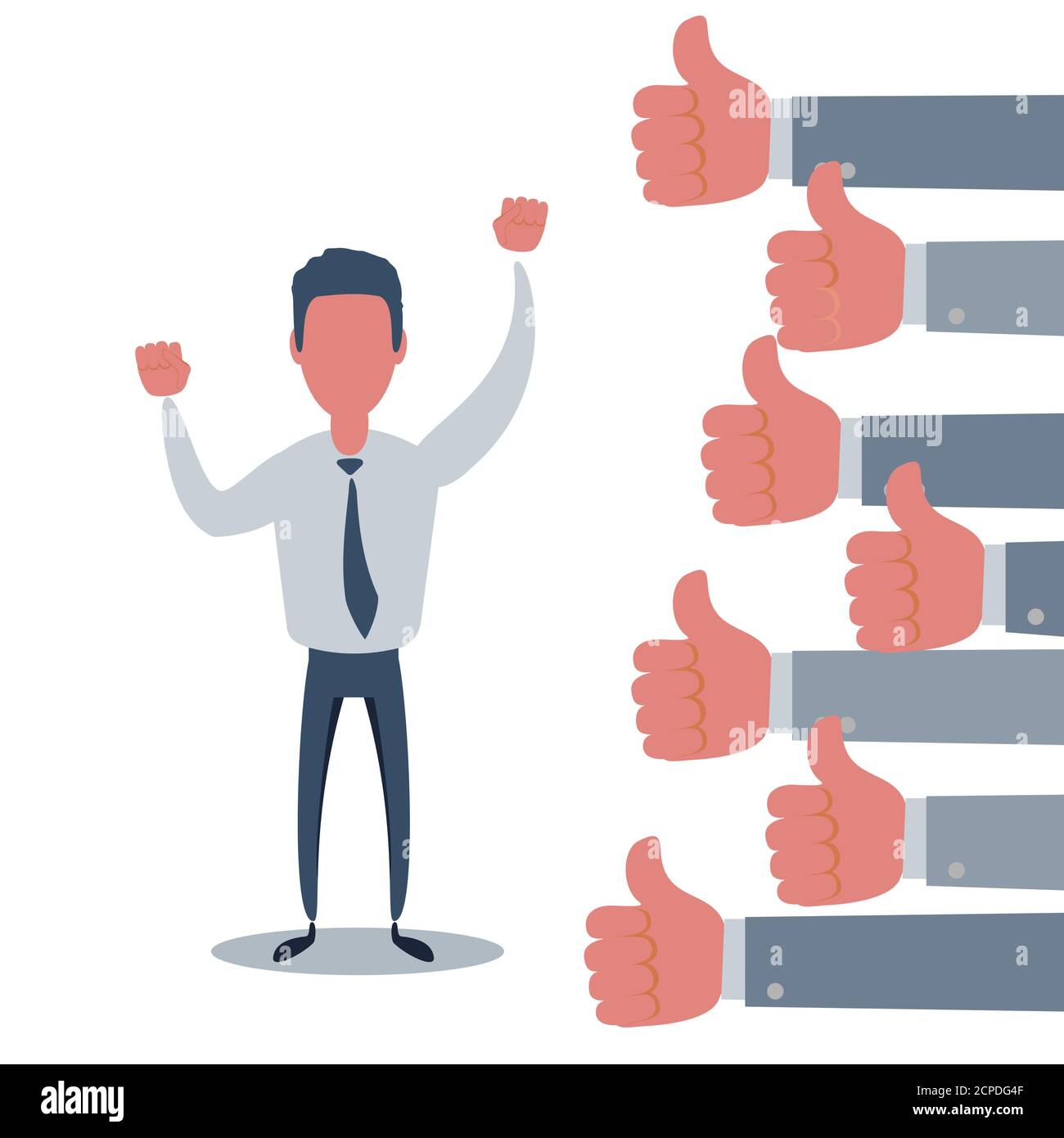 Happy yes Stock Vector Images - Alamy