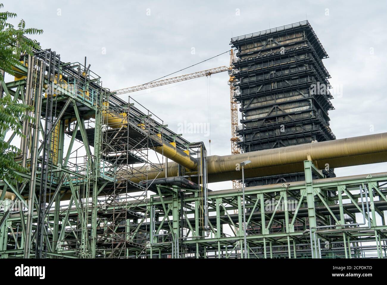 Duisburg, Thyssen-Krupp, KBS coking plant Schwelgern Stock Photo - Alamy