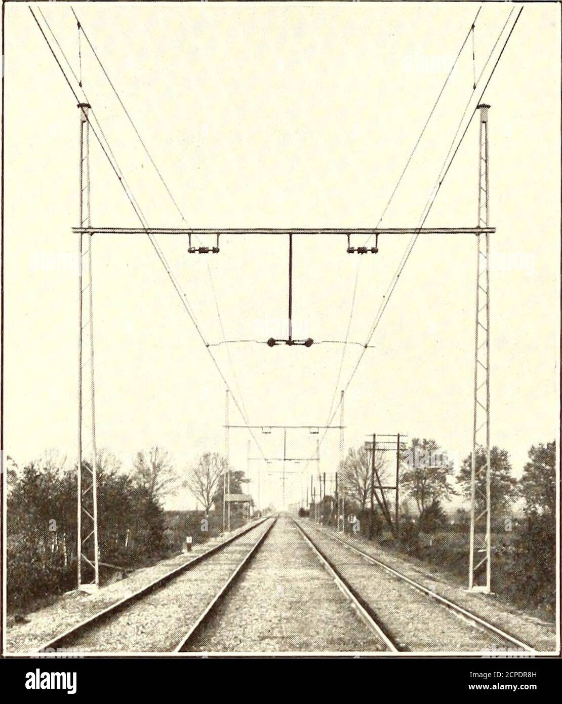 . Electric railway journal . nstant the tension of the trolley ...