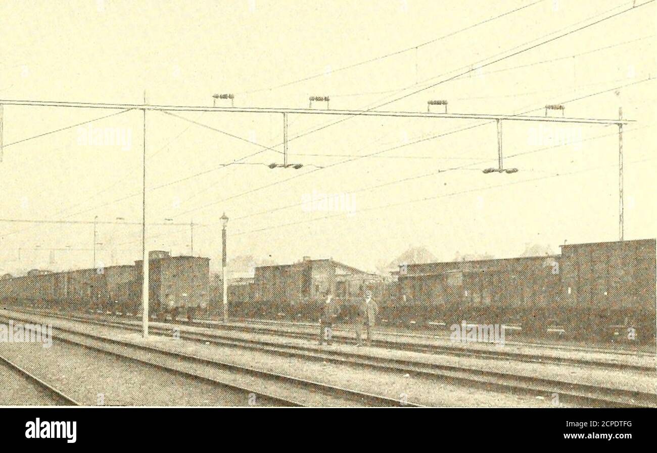 . Electric railway journal . Dessau-Bitterfeld Railway—Light Catenary ...