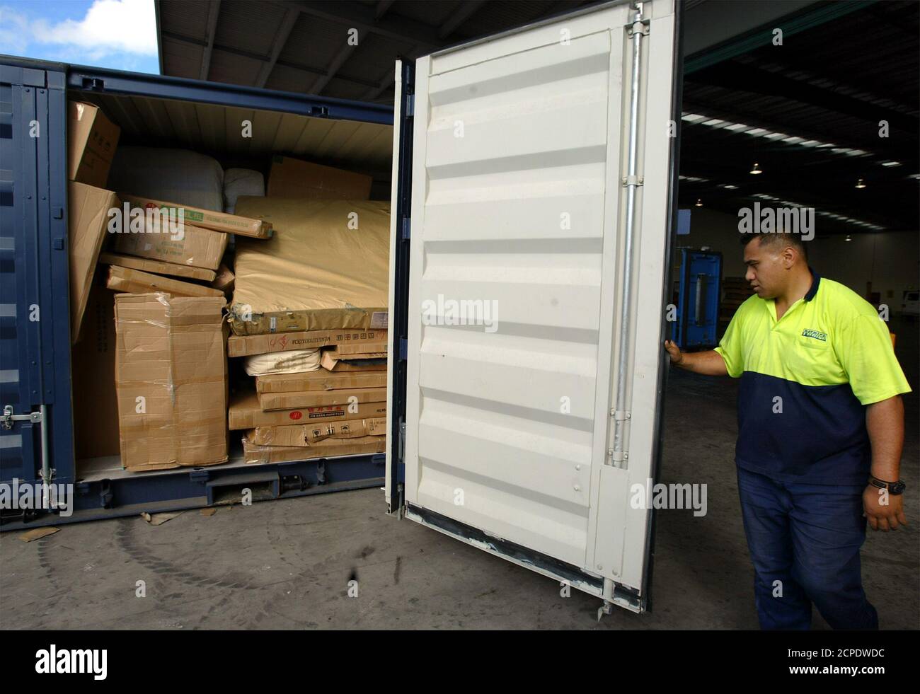 Australian shipping containers hi-res stock photography and images - Alamy