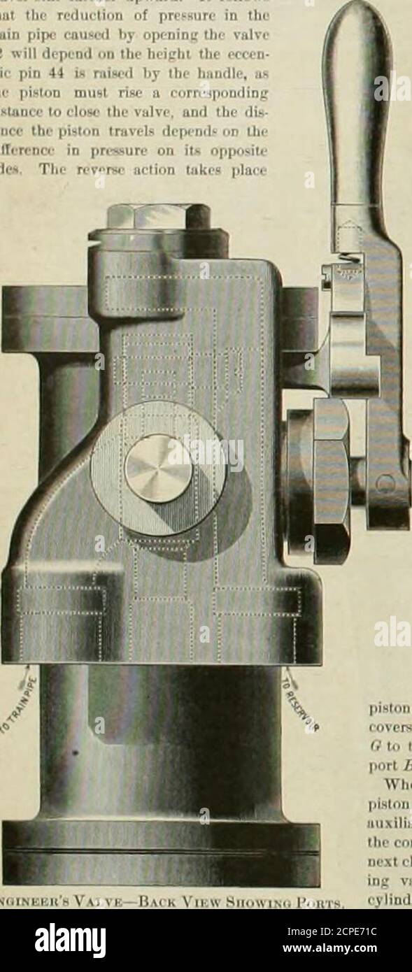 . The locomotive engineer . e the valve, and the dis-tance the piston ...