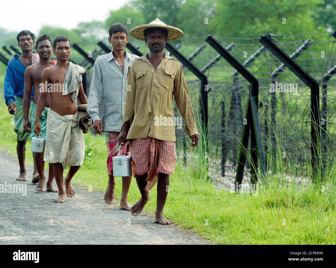 India border hi-res stock photography and images - Alamy