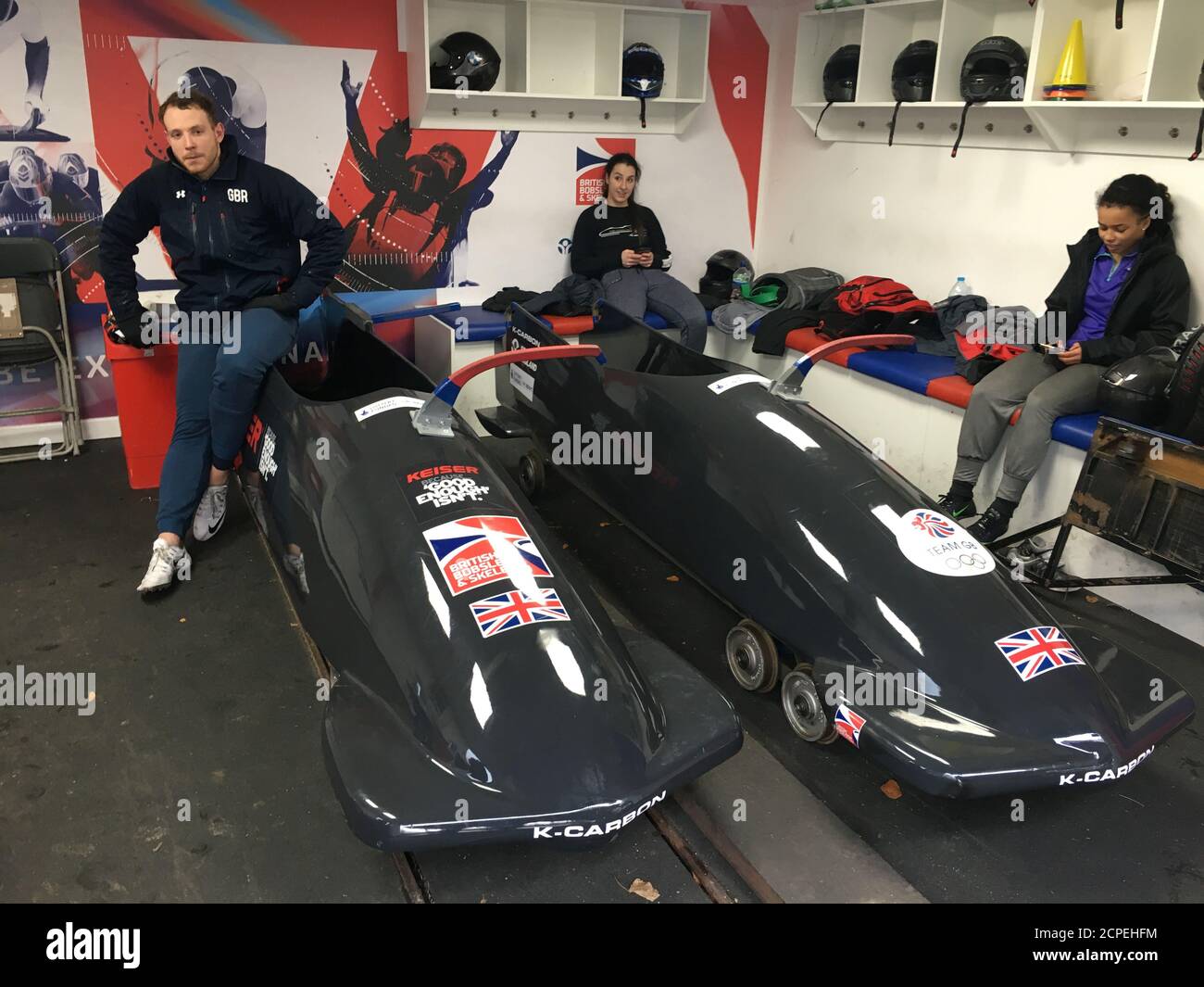 Bobsleigh Push High Resolution Stock Photography and Images - Alamy
