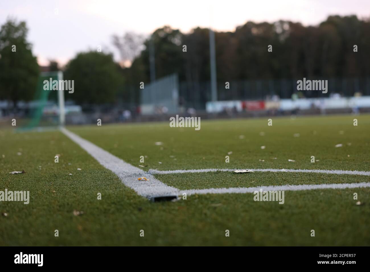 Goal in corner hi-res stock photography and images - Alamy