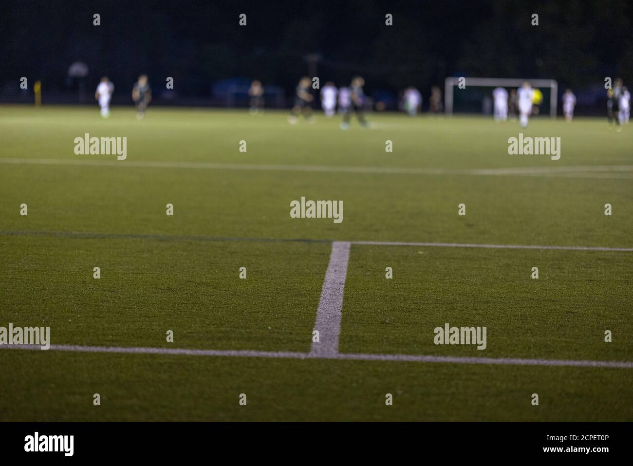 Goal in corner hi-res stock photography and images - Alamy