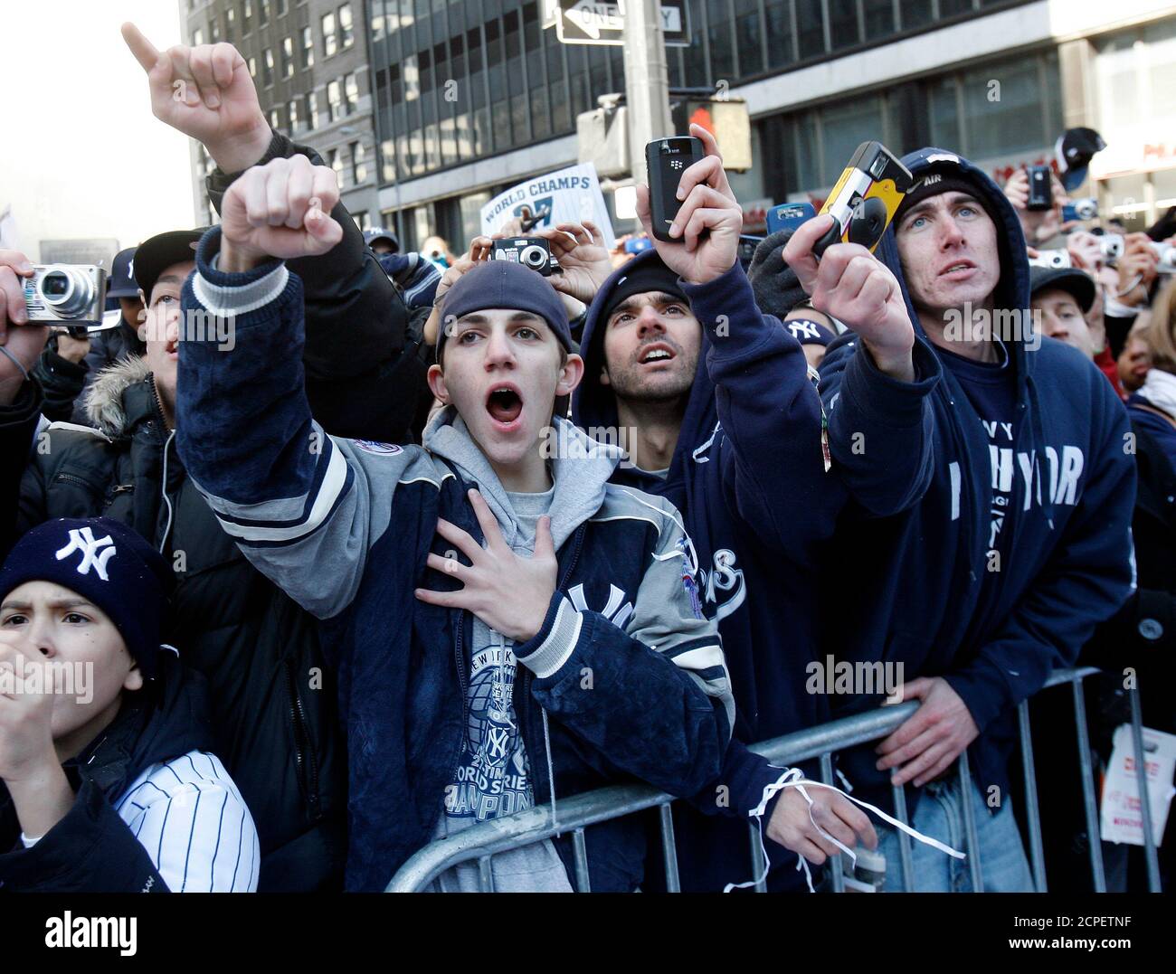 New york yankees parade hi-res stock photography and images - Alamy