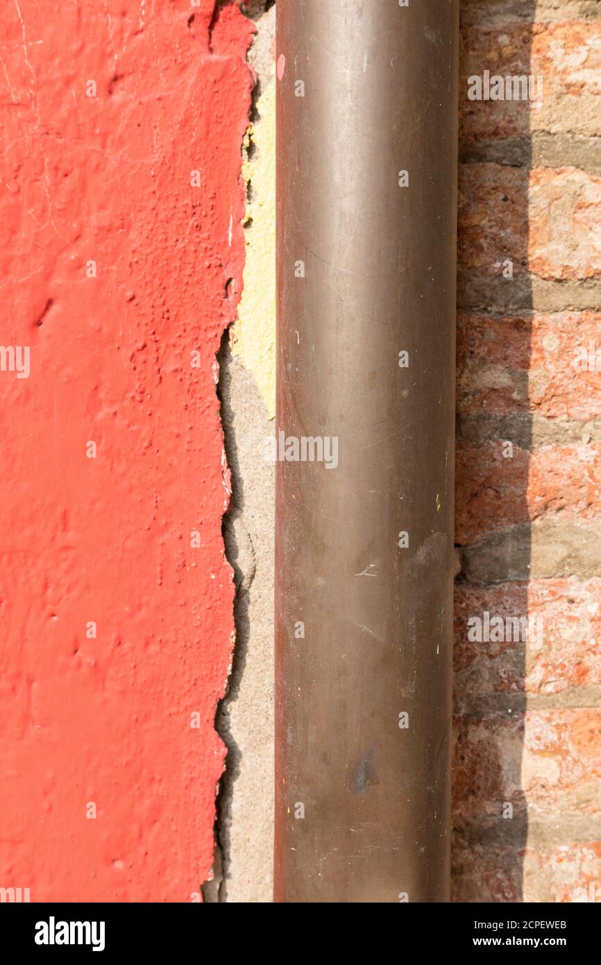 House facade water pipes in hi-res stock photography and images - Alamy