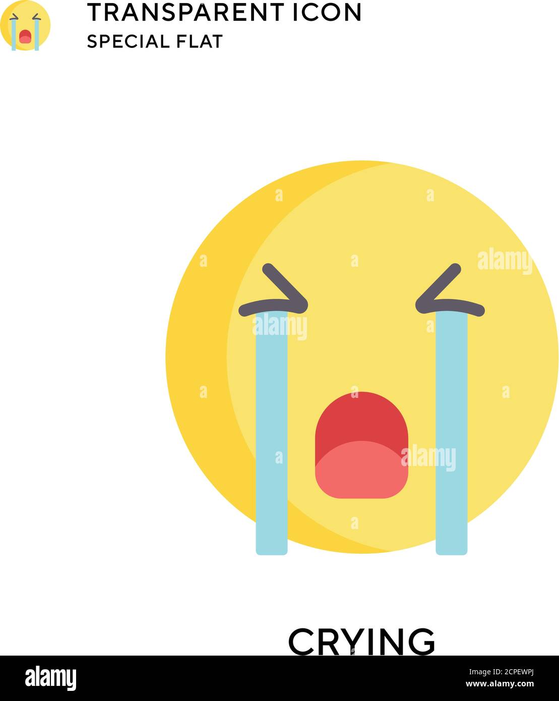 Cute upset baby boy crying Cut Out Stock Images & Pictures - Alamy