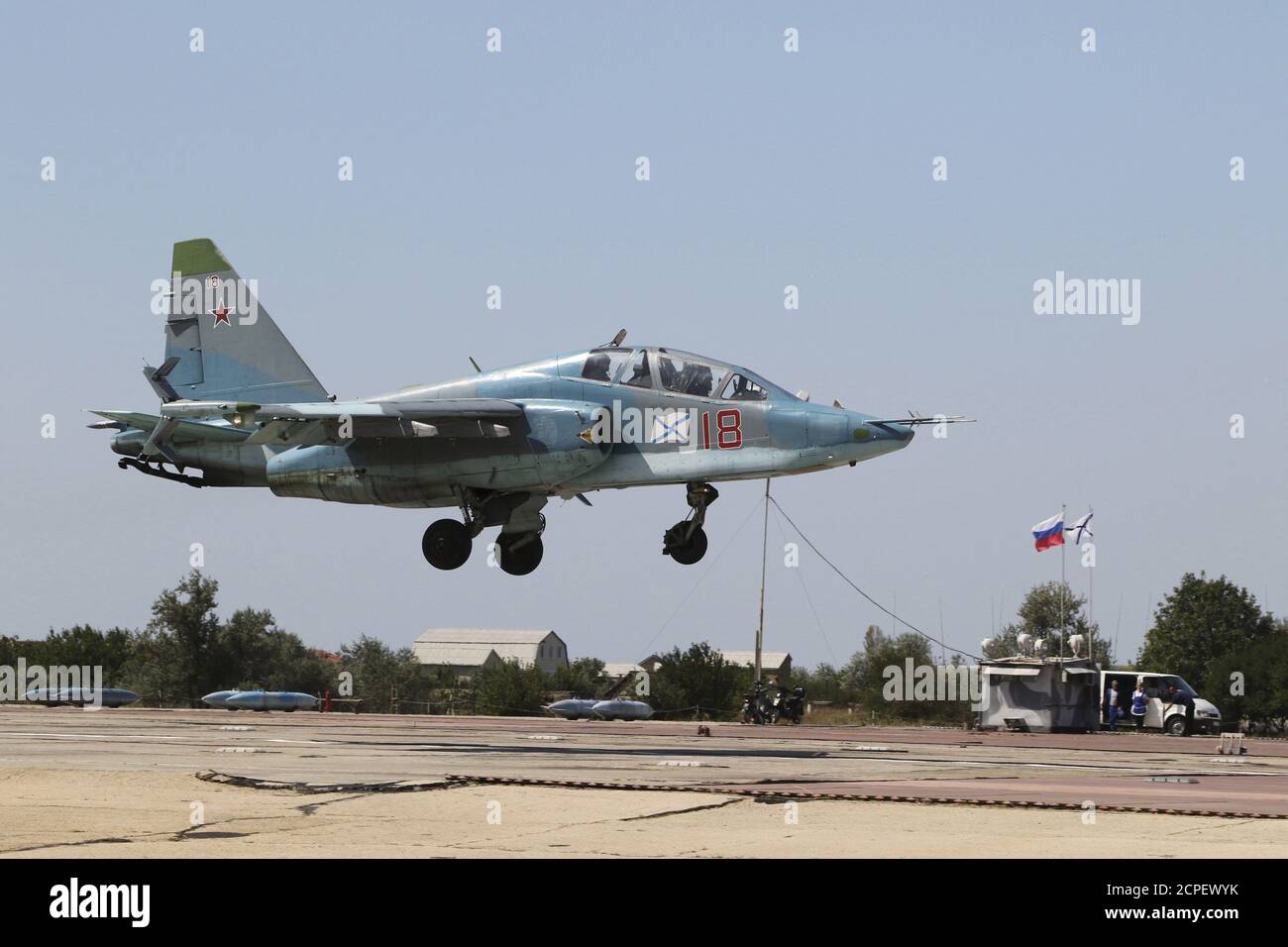 Sukhoi su 25 fighter jet hi-res stock photography and images - Alamy