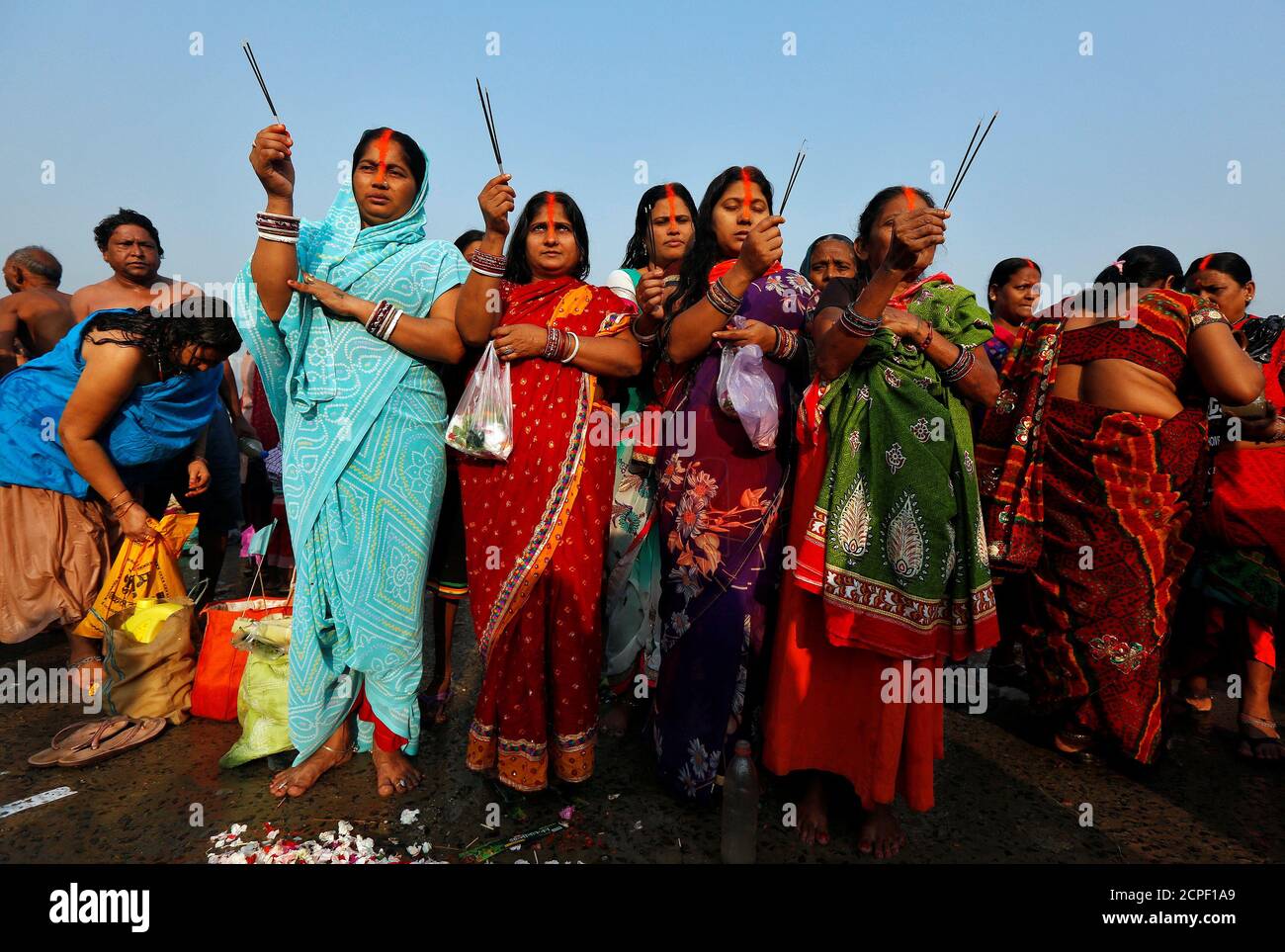 Annual holy dip hi-res stock photography and images - Alamy