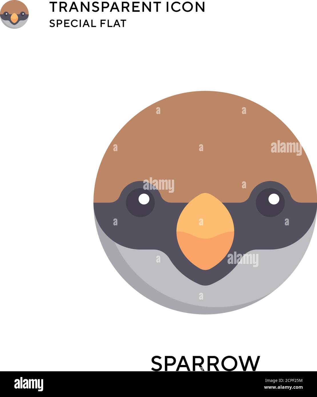 Young male sparrow Stock Vector Images - Alamy