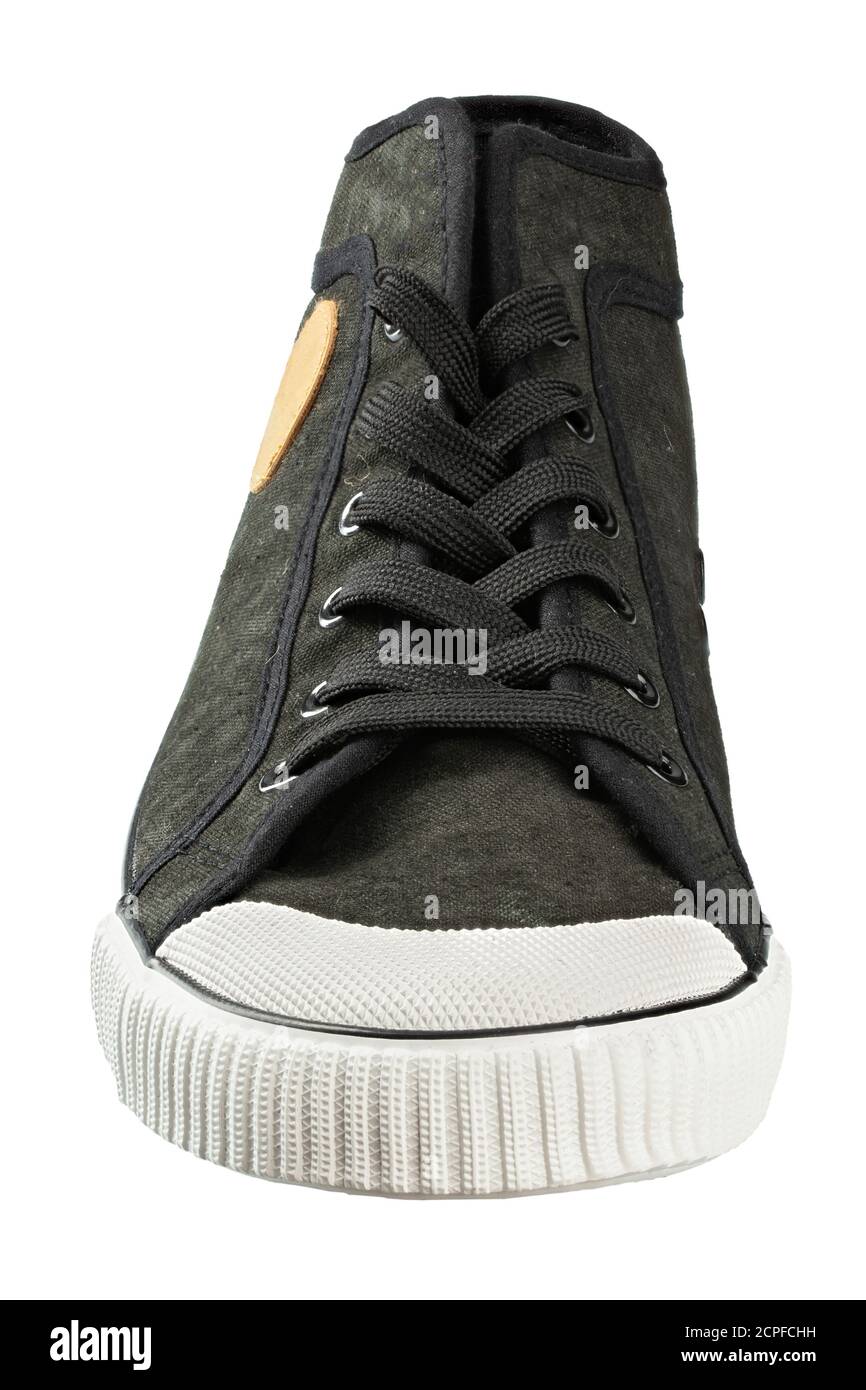 Vintage shoes, view of old sneakers. File contains clipping path Stock ...