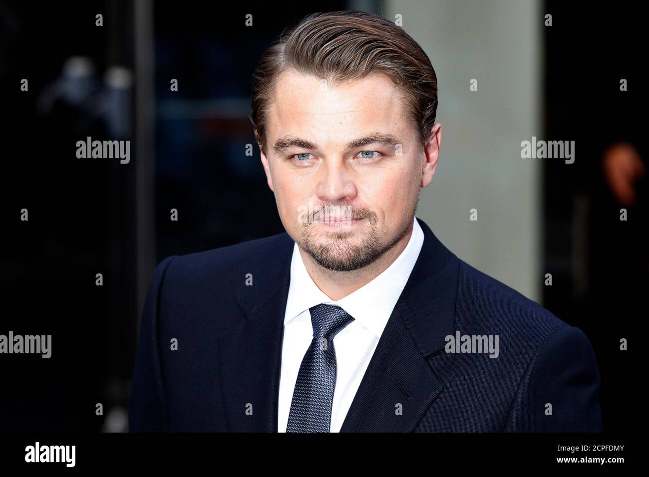Leonardo dicaprio arrives for the world premiere of inception hi-res ...
