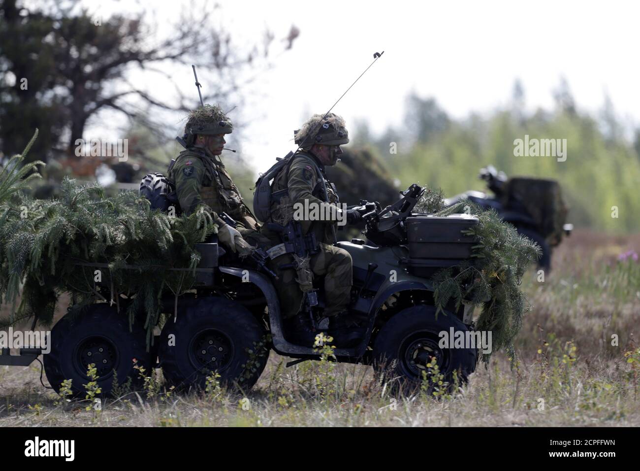 Norwegian army soldiers hi-res stock photography and images - Alamy