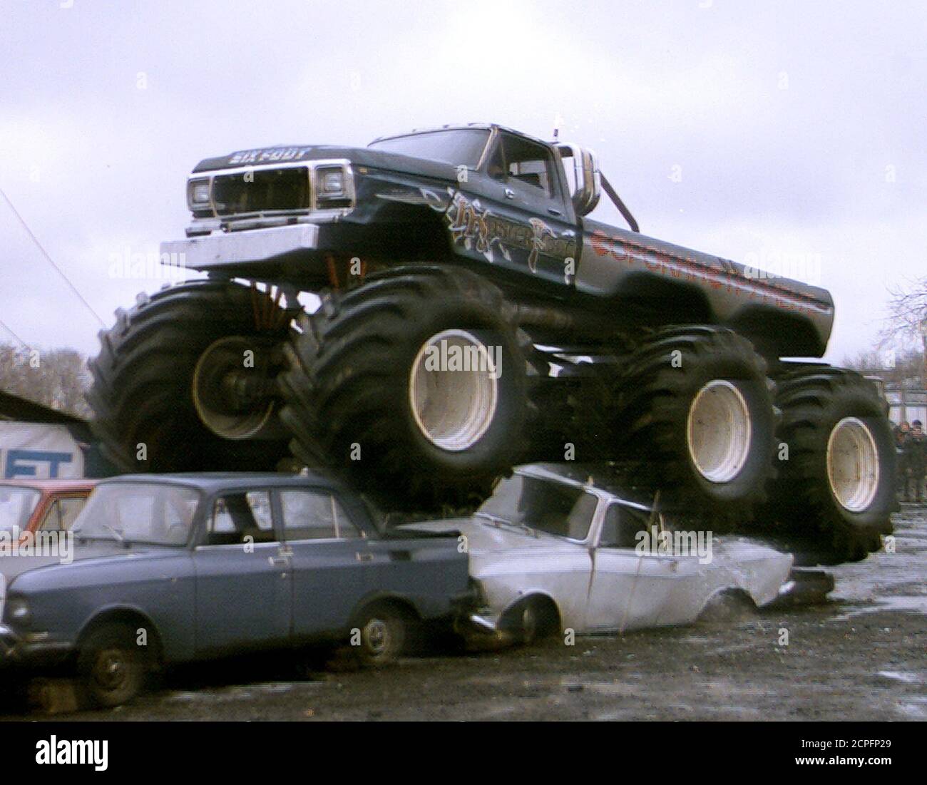 Big foot monster truck hi-res stock photography and images - Alamy