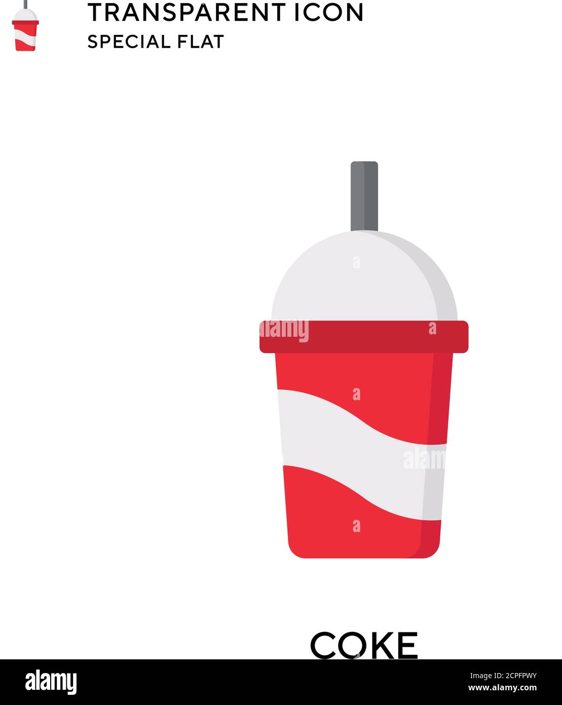 Coke splash Stock Vector Images - Alamy