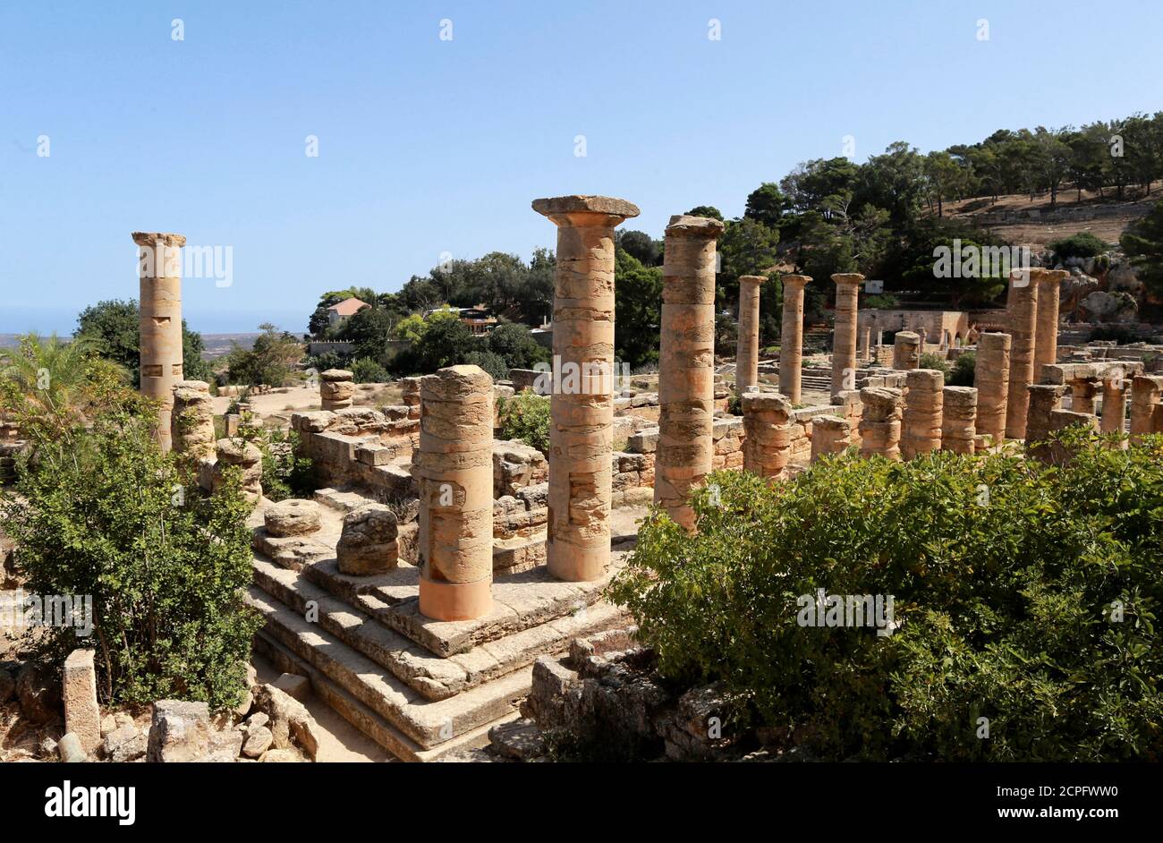 Greek ruins of cyrene in libya hi-res stock photography and images - Alamy