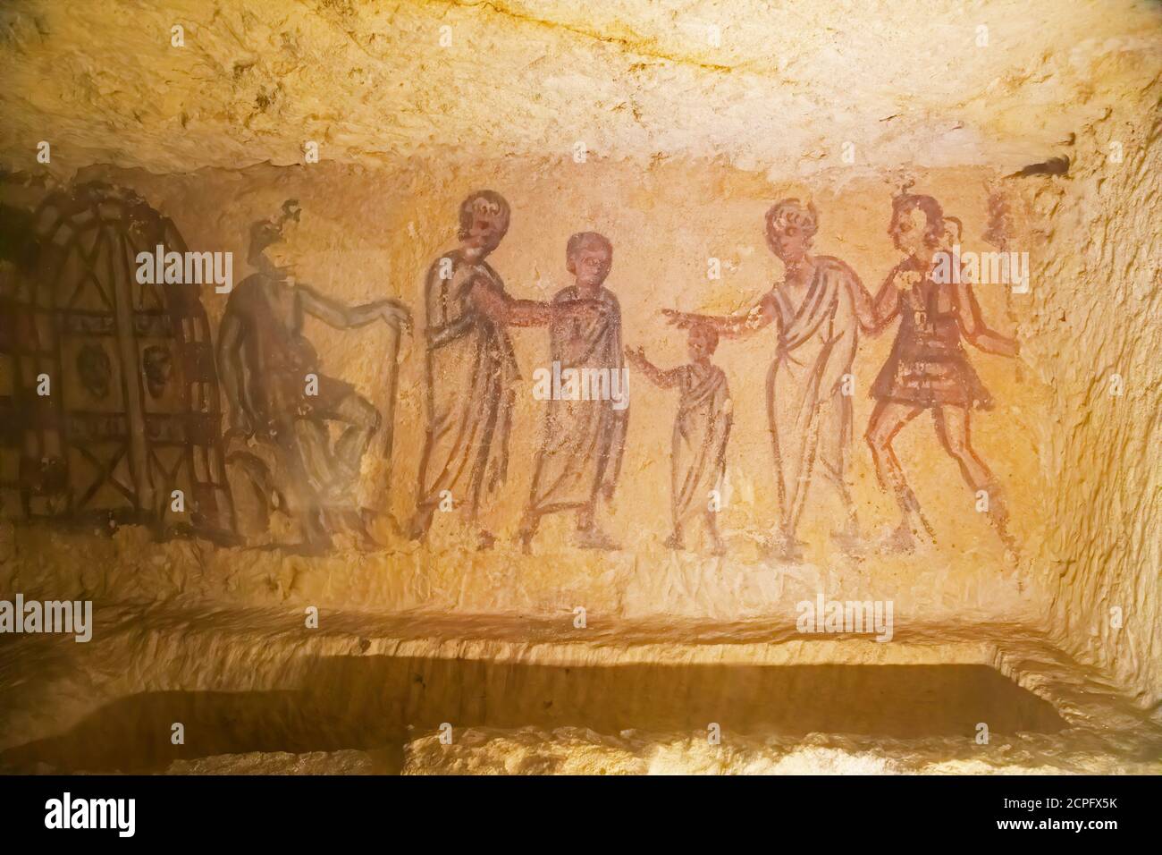 Etruscan tomb painting hi-res stock photography and images - Alamy