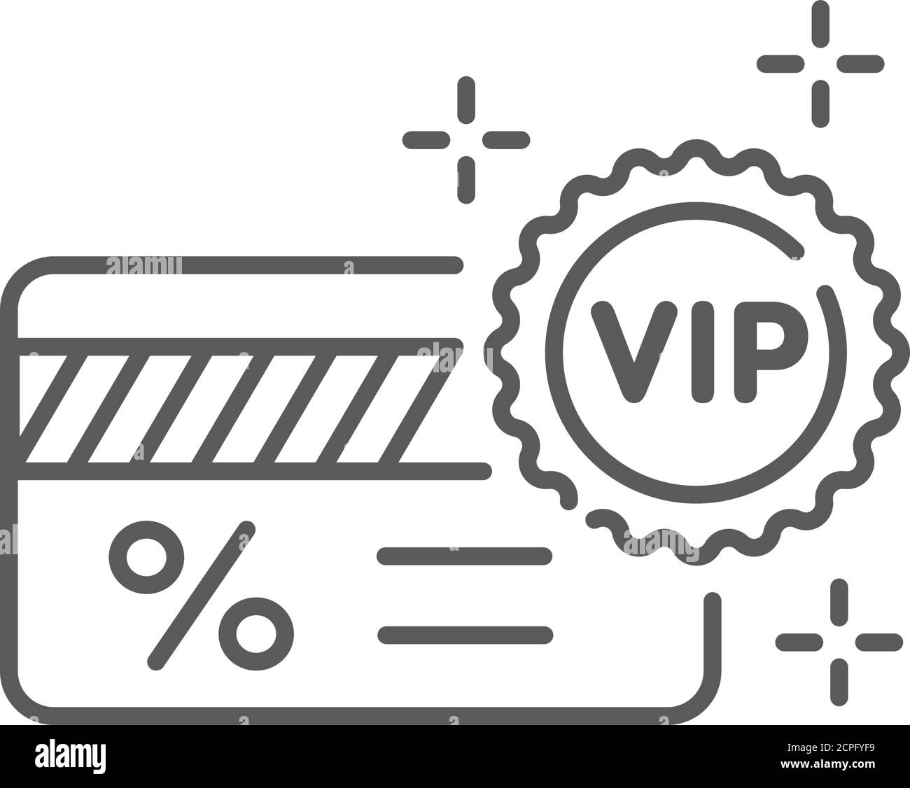 VIP ticket line black icon. Customer privilege web exclusive badge ...
