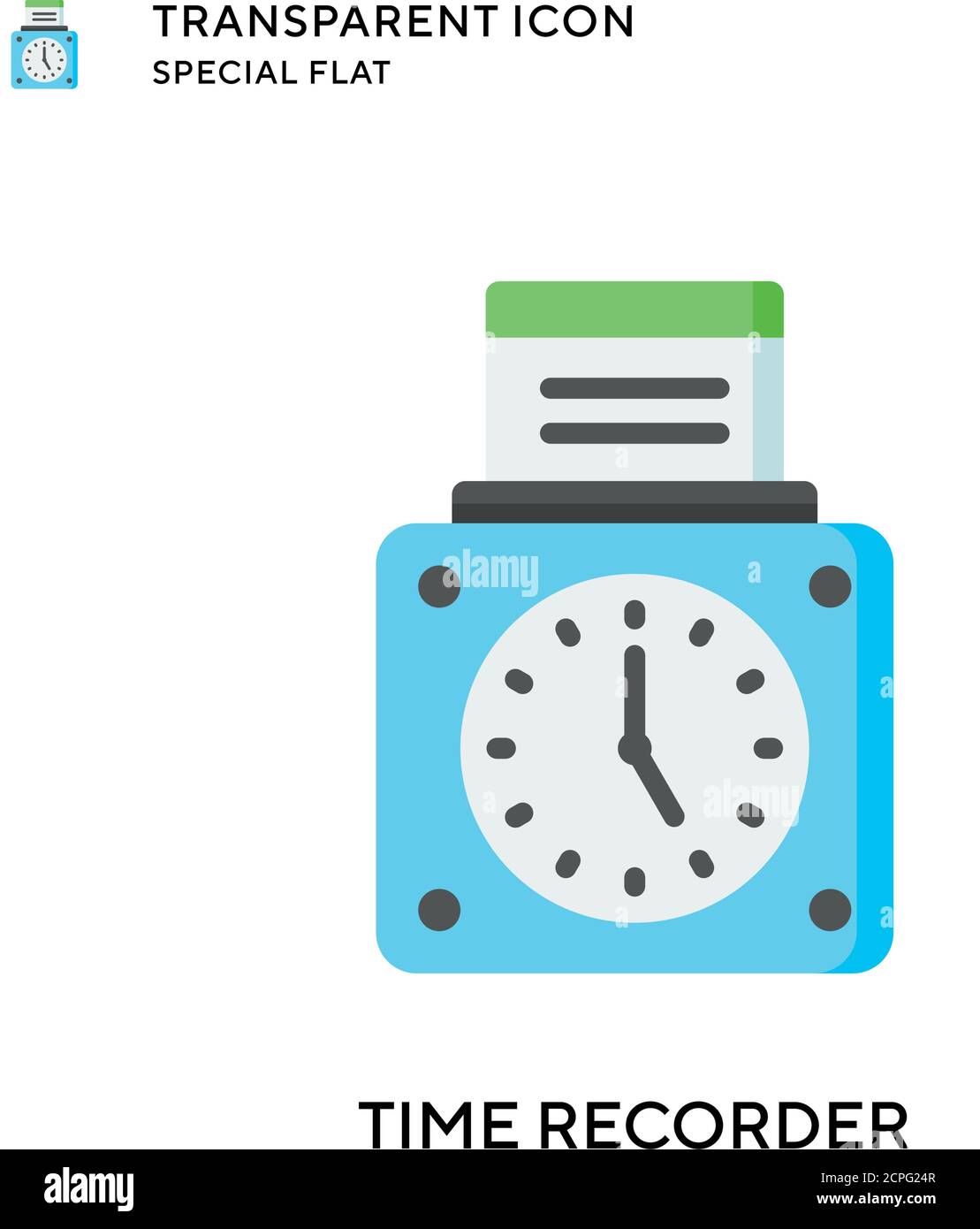 Automatic card time recorder hi-res stock photography and images - Alamy