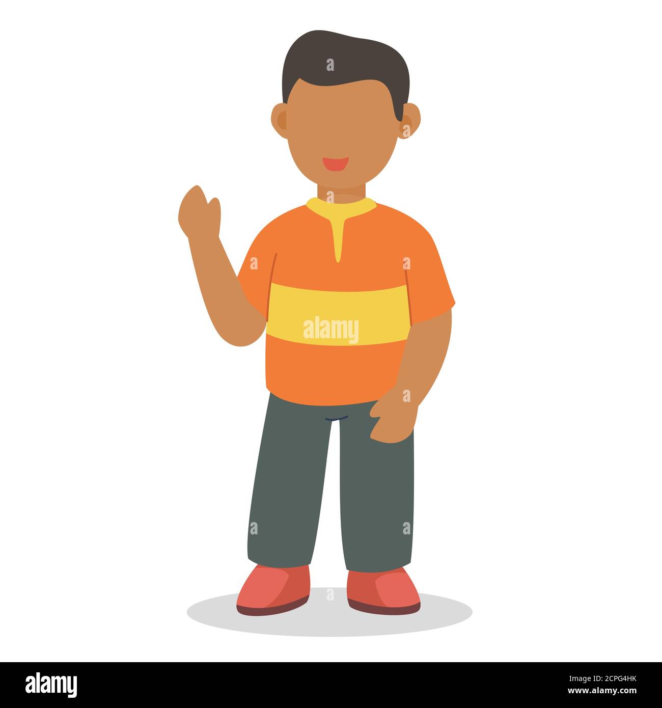 Polite smile Stock Vector Images - Alamy