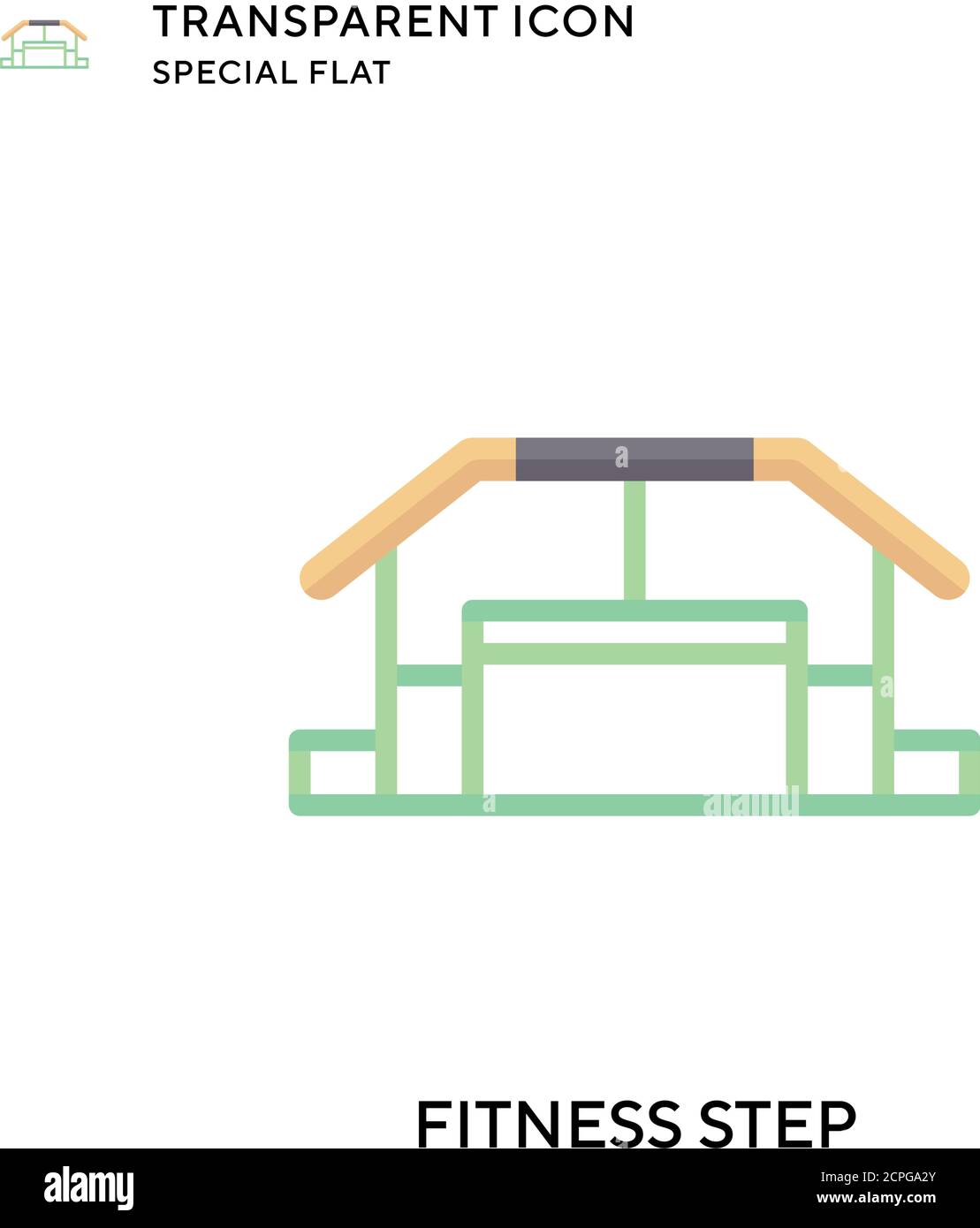 Step aerobics Stock Vector Images - Alamy