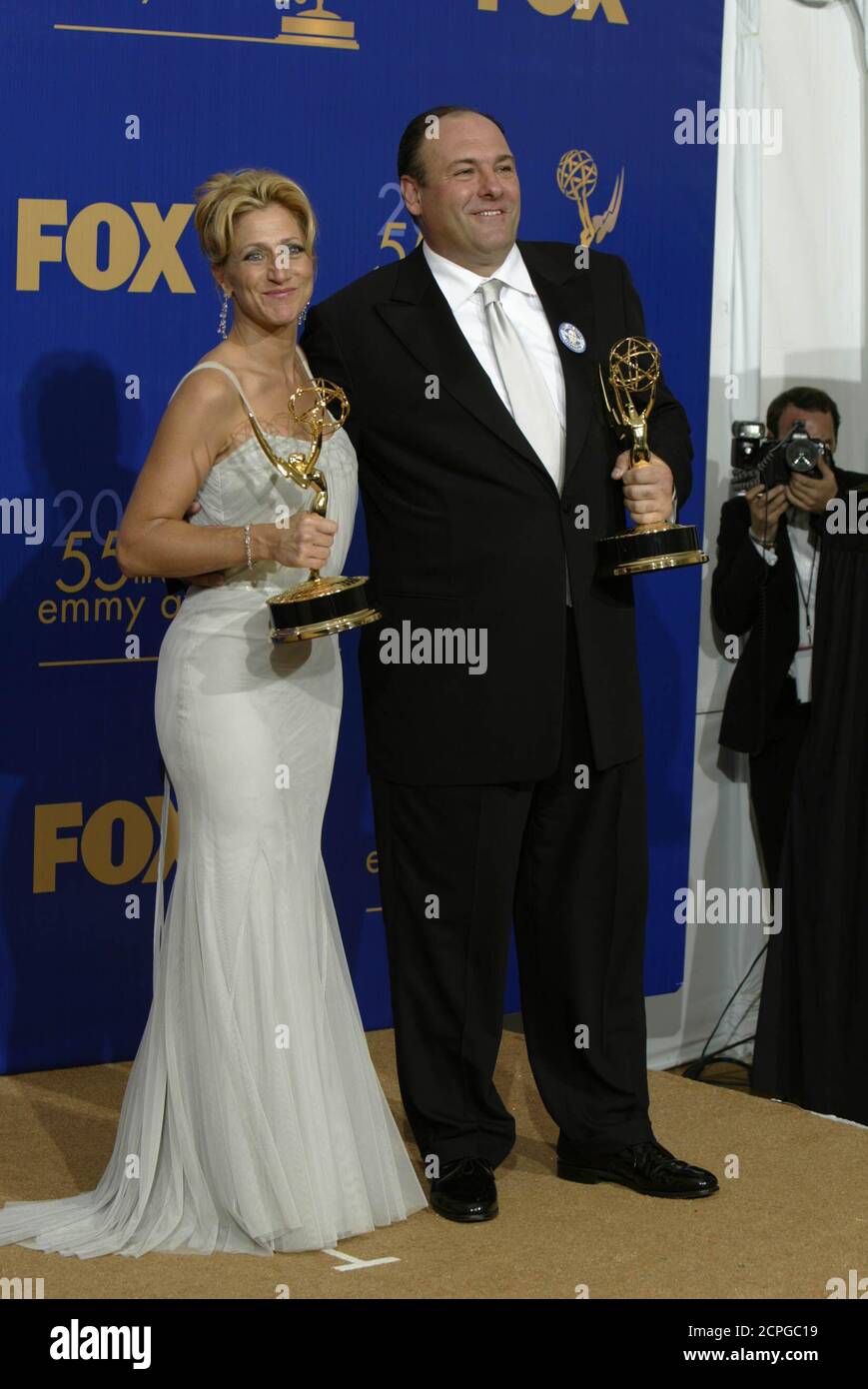 James gandolfini falco sopranos hi-res stock photography and images - Alamy