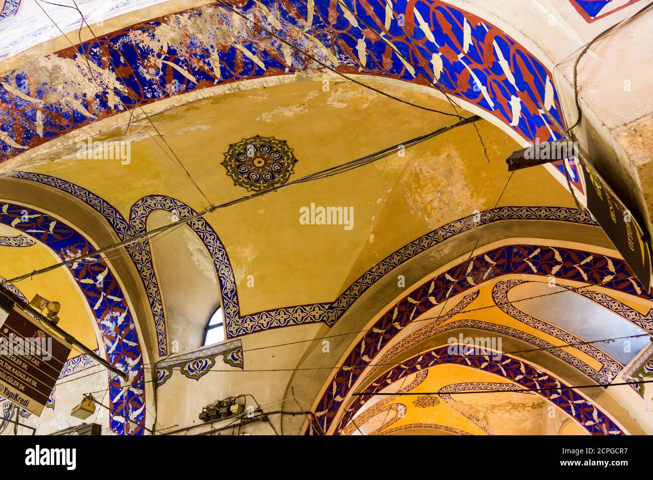 Turkey, Istanbul, Grand Bazaar, Vault Stock Photo - Alamy