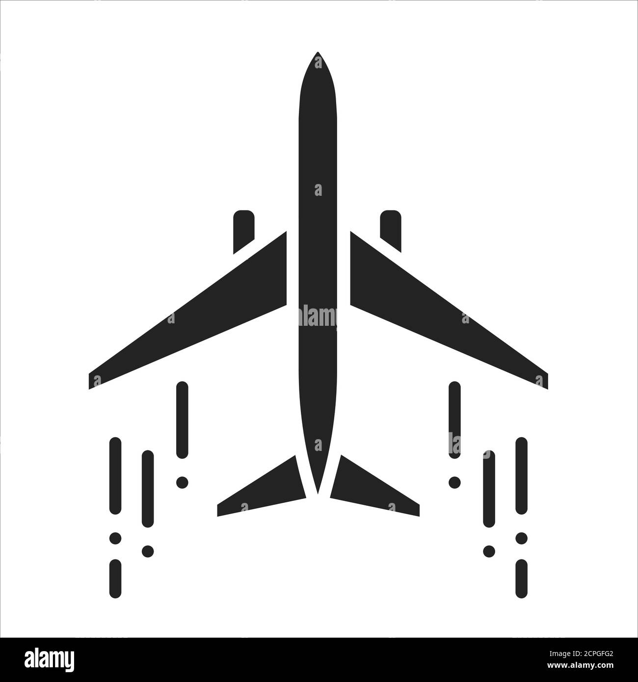Jet propelled aircraft Stock Vector Images - Alamy