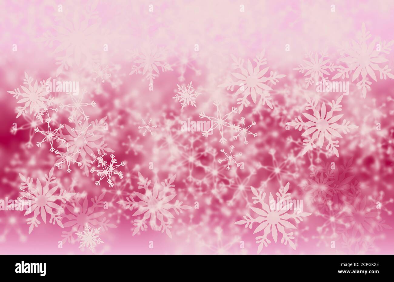 Abstract pink snowflakes background Stock Photo - Alamy