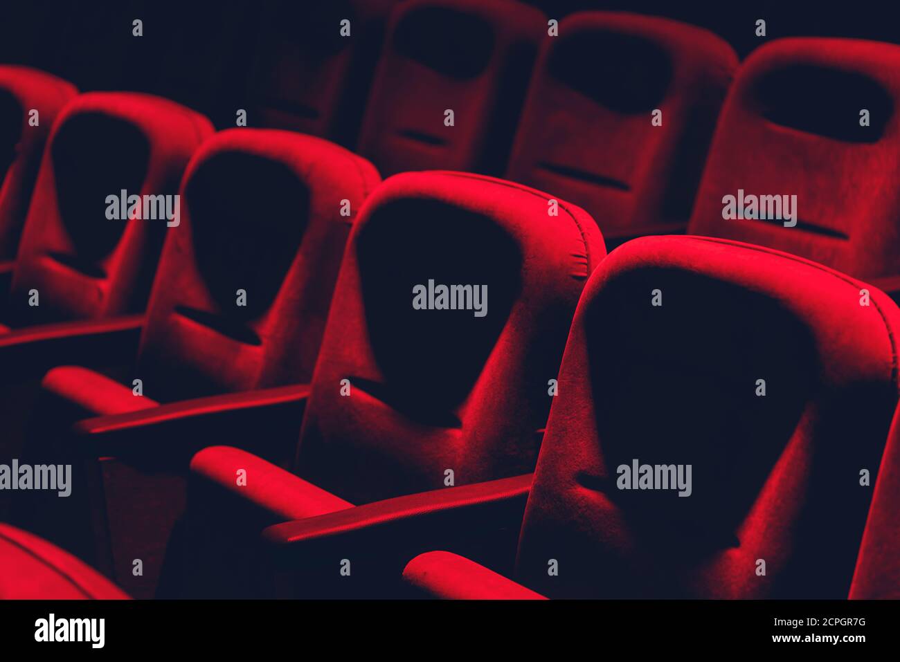Empty cinema hall hi-res stock photography and images - Alamy
