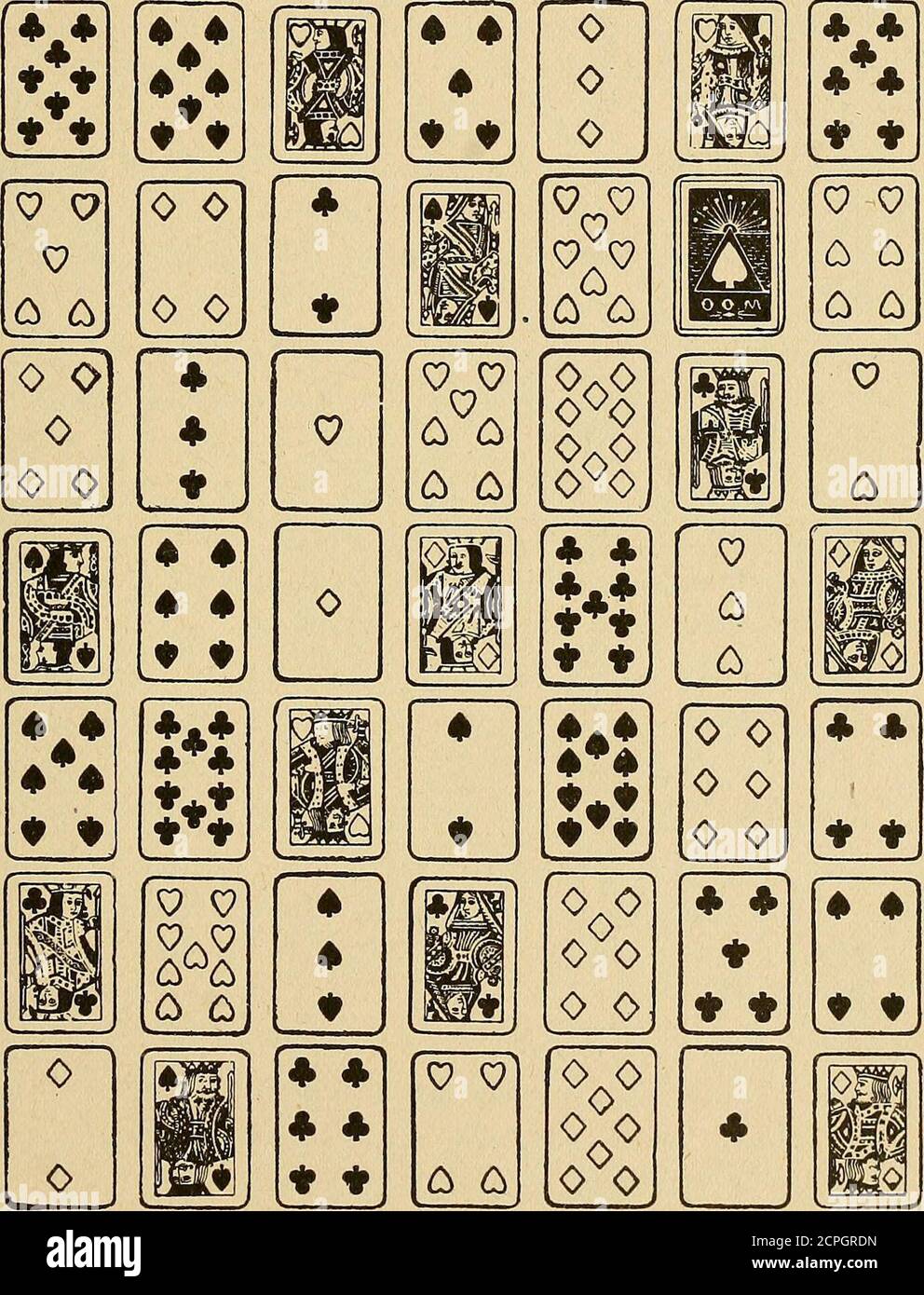 . The mystic test book; or, The magic of the cards. Giving the mystic ...