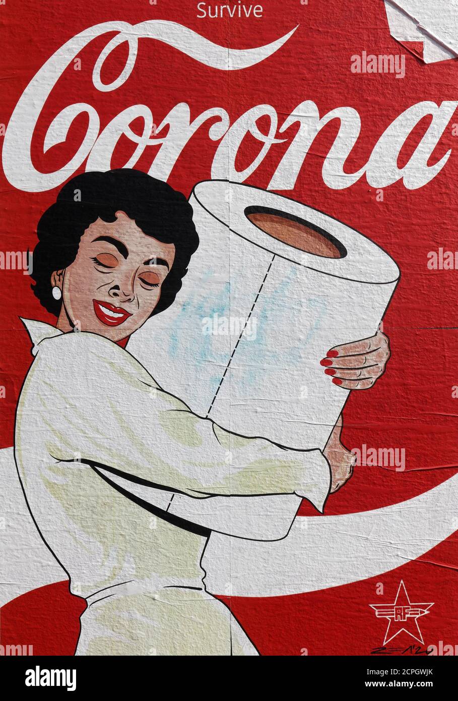 Toilet roll art hi-res stock photography and images - Alamy