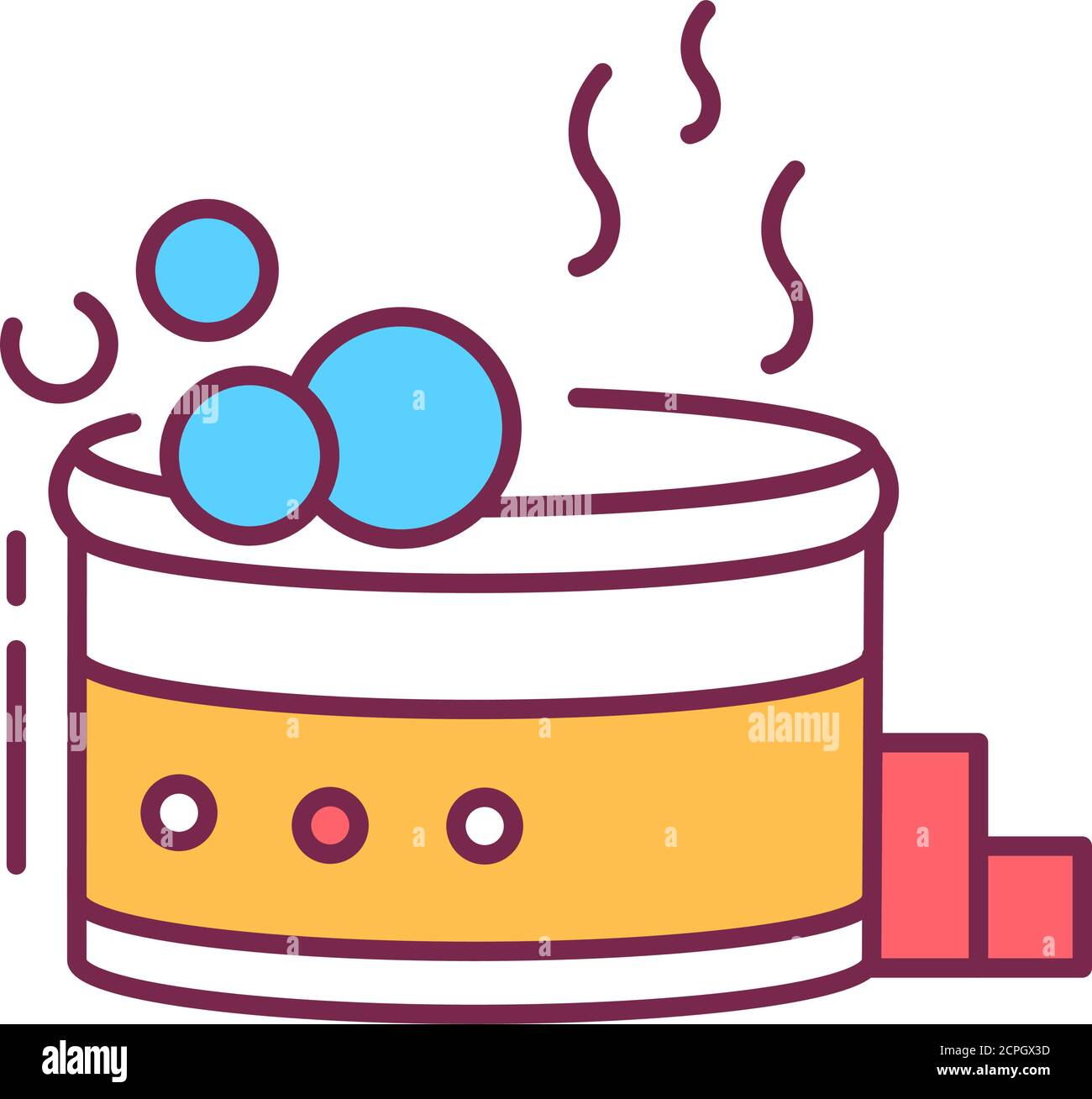 Hot Tub Jets Stock Vector Images Alamy