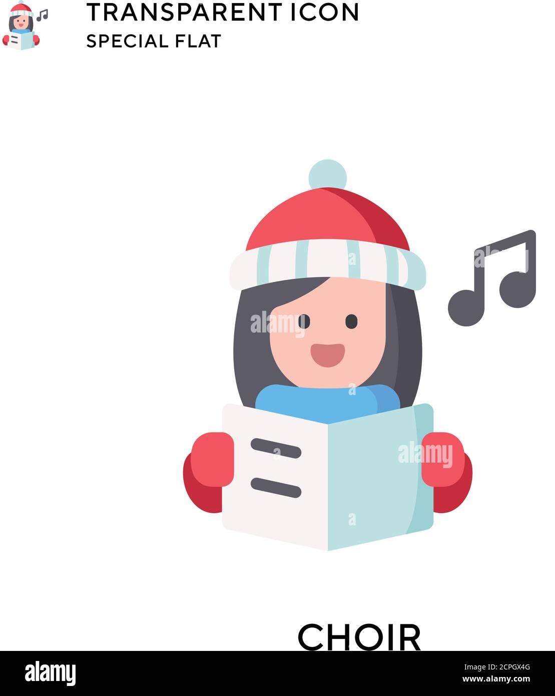 African american choir singing Stock Vector Images - Alamy