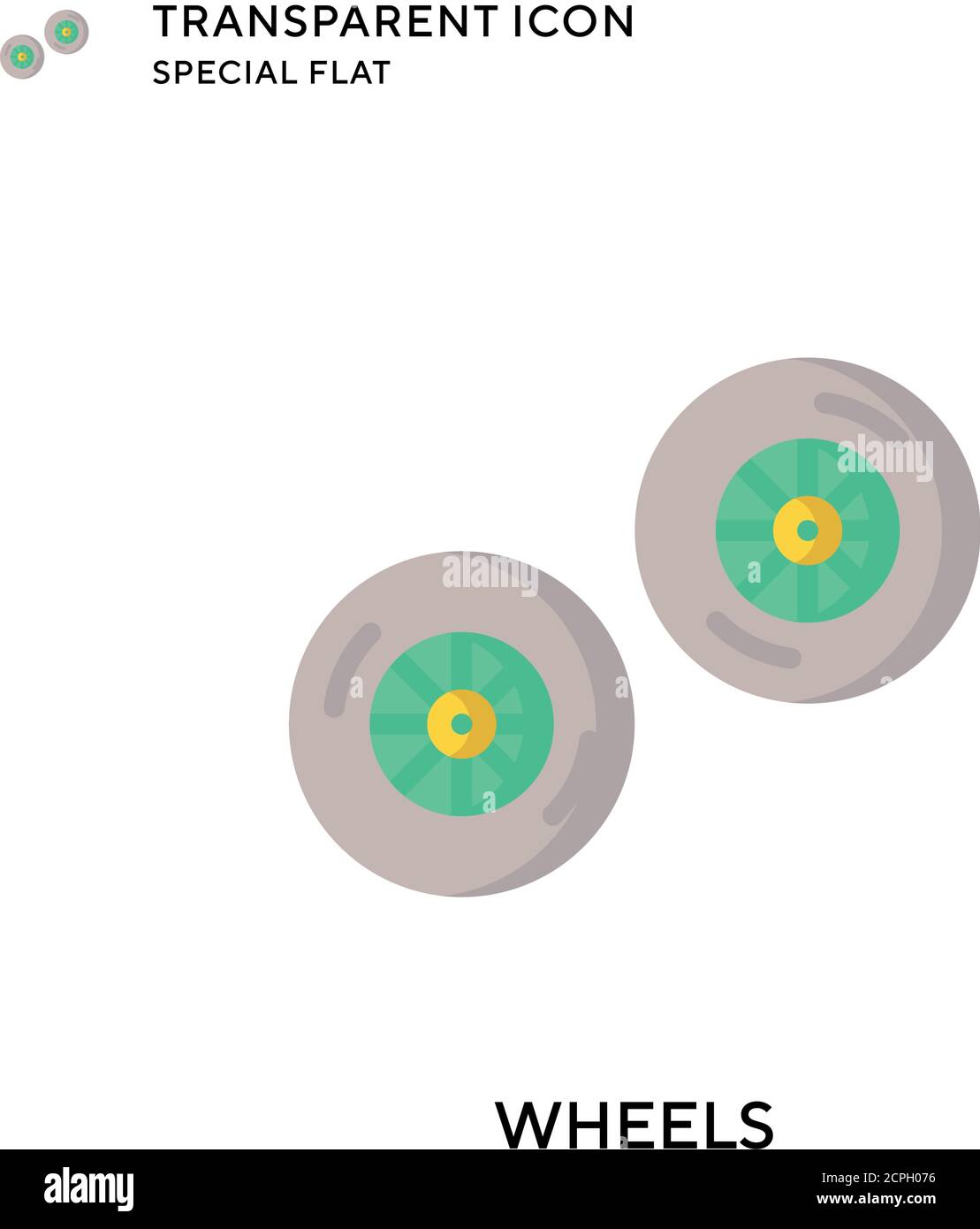 Rainbow wheels Cut Out Stock Images & Pictures - Alamy