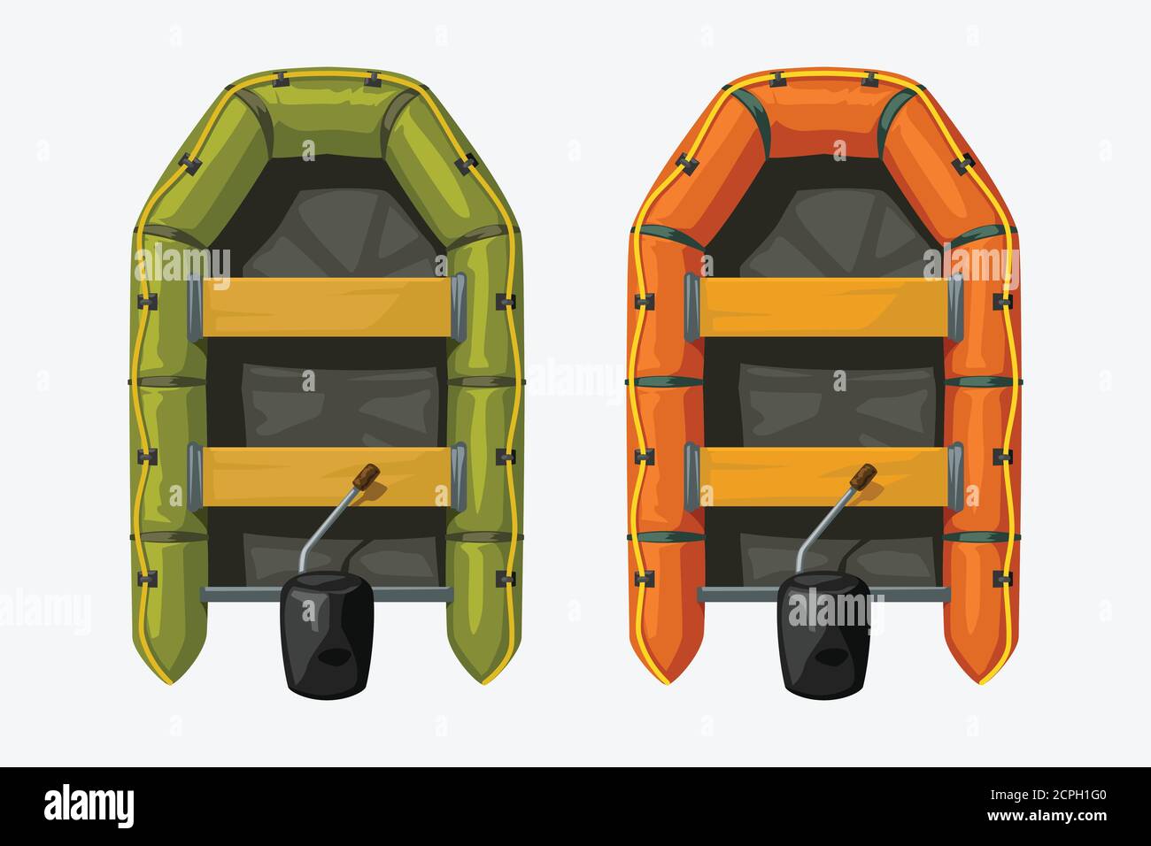 Top view empty orange Stock Vector Images - Alamy