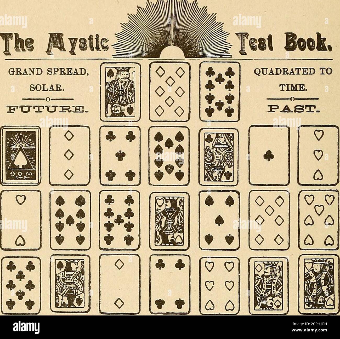 Mystic test book magic cards hi-res stock photography and images - Alamy