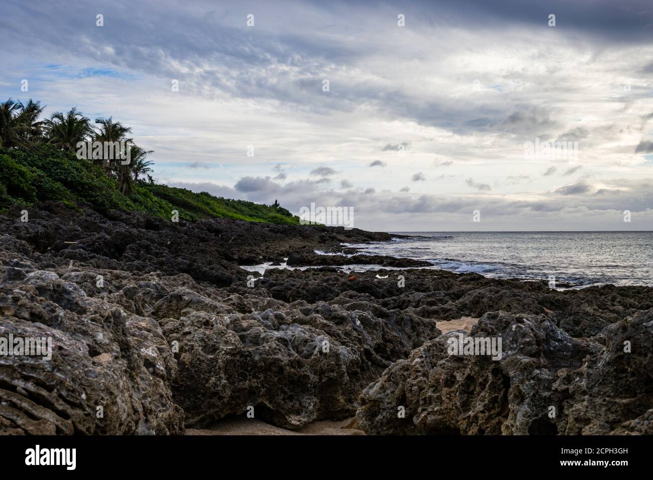 White Sand Bay, Baisha Stock Photo - Alamy