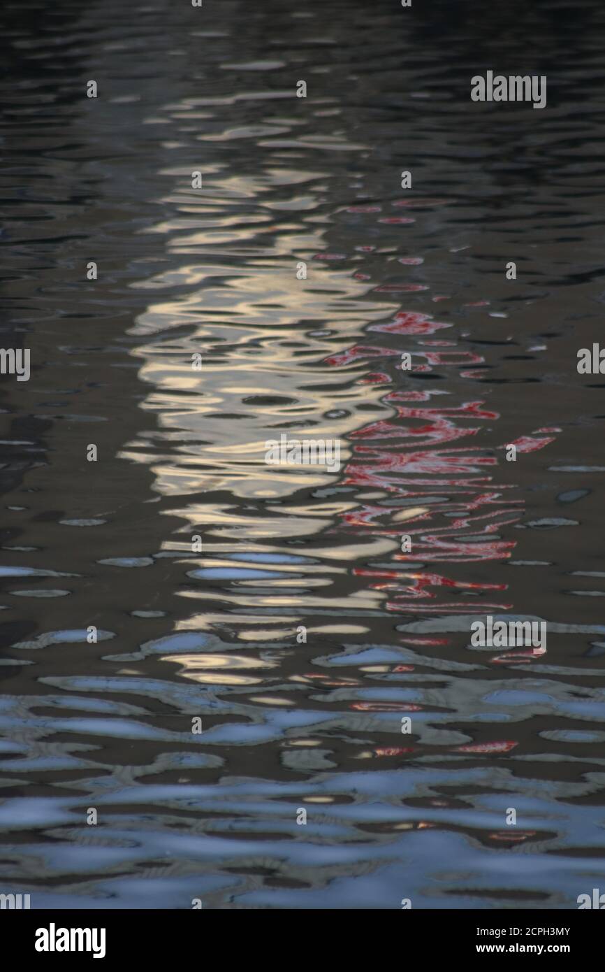 Reflections in water Stock Photo - Alamy