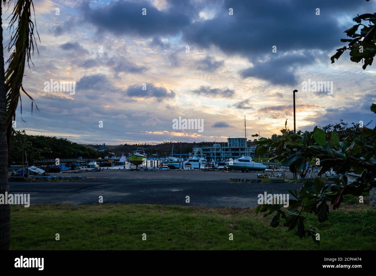 White Sand Bay, Baisha Stock Photo - Alamy