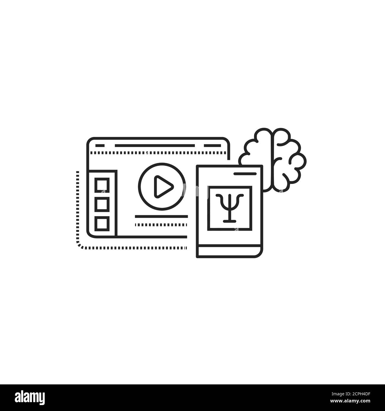 Psychologist pictogram hi-res stock photography and images - Alamy