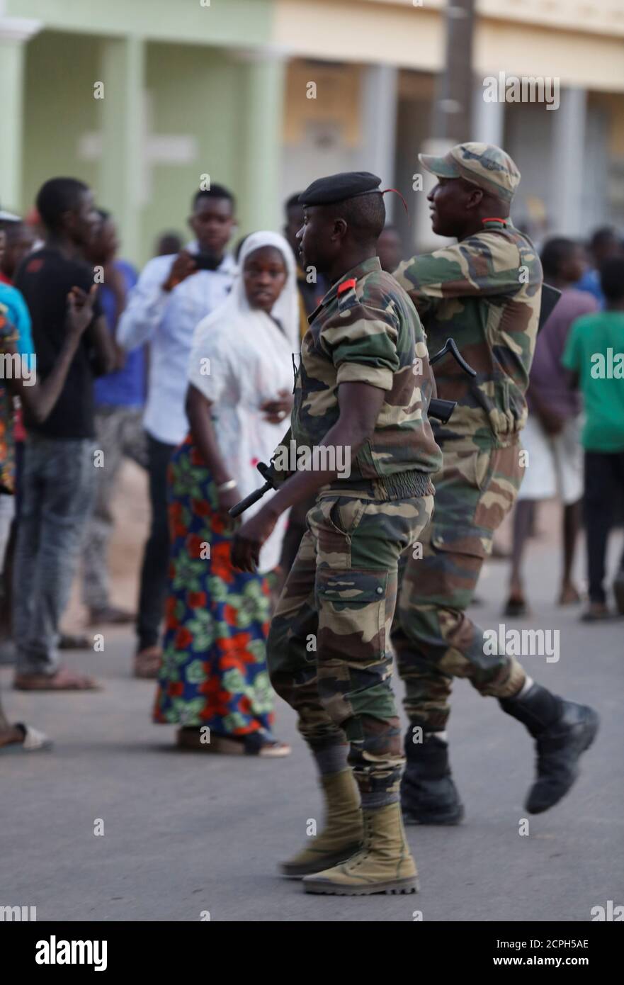 Gambia border hi-res stock photography and images - Alamy
