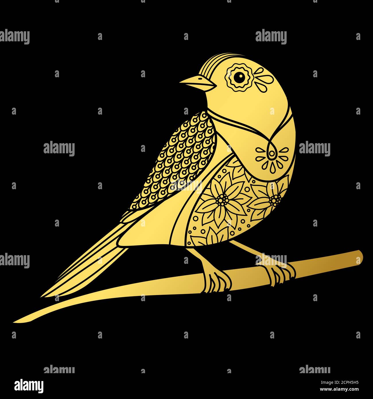 Feathered detail Stock Vector Images - Alamy