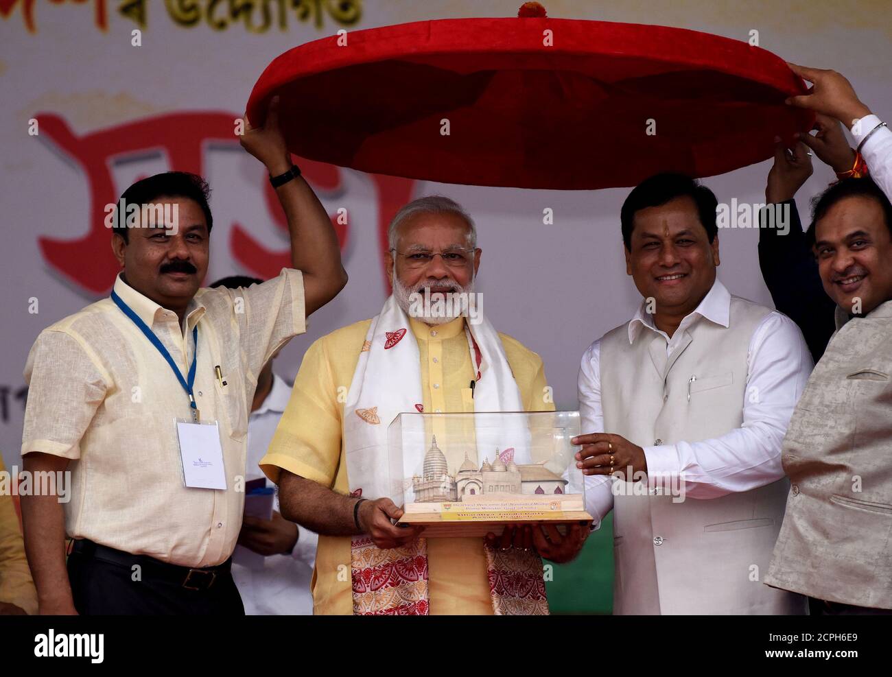 Narendra modi india hat hi-res stock photography and images - Alamy