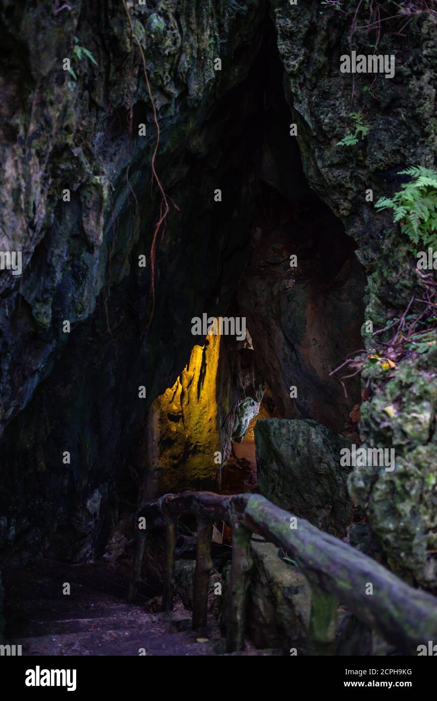 Cave in the Kenting National Forest Recreation Area Stock Photo - Alamy