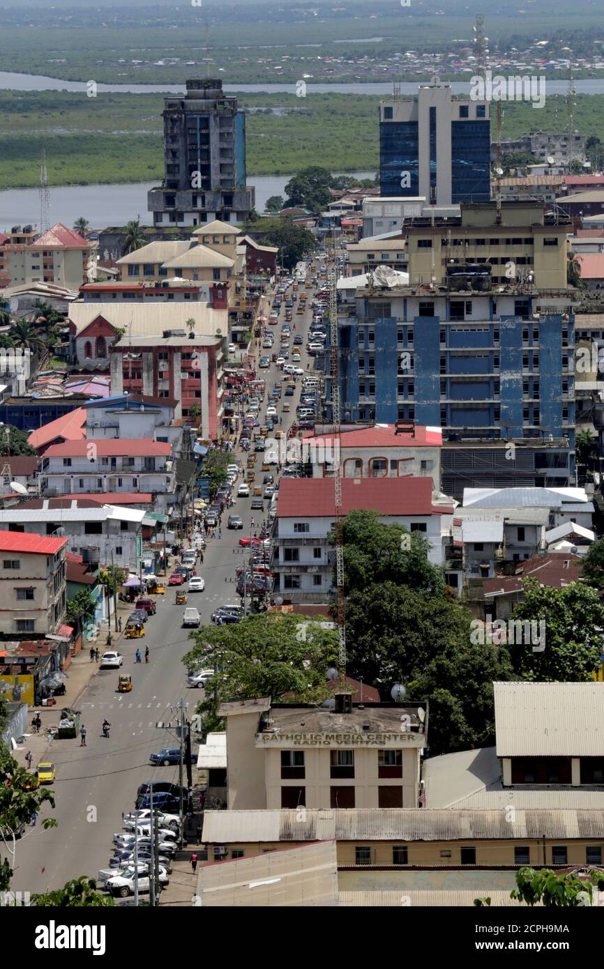 Liberia monrovia city view hi-res stock photography and images - Alamy